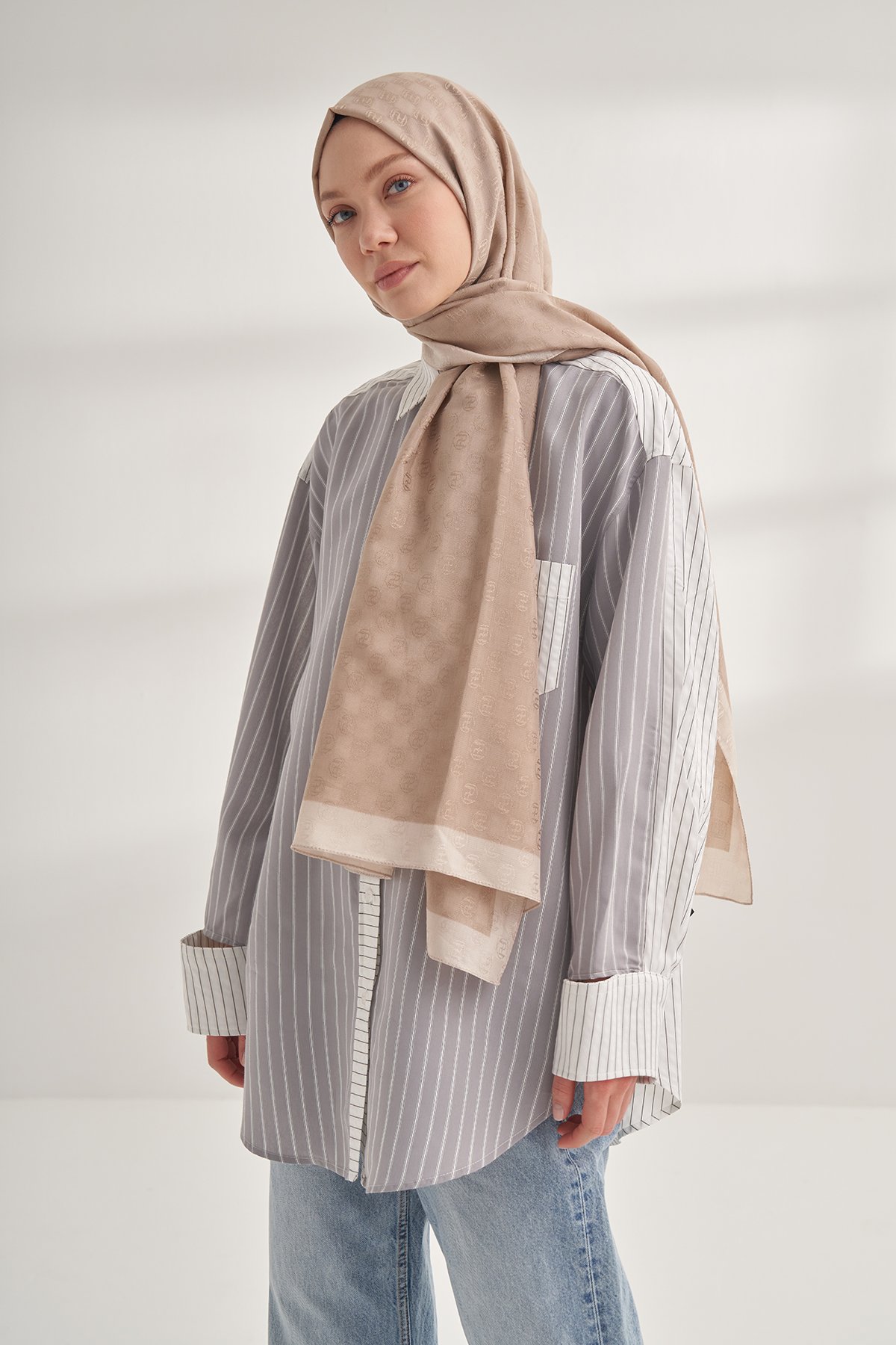 DAMA MONOGRAM ŞAL - ARMANDA