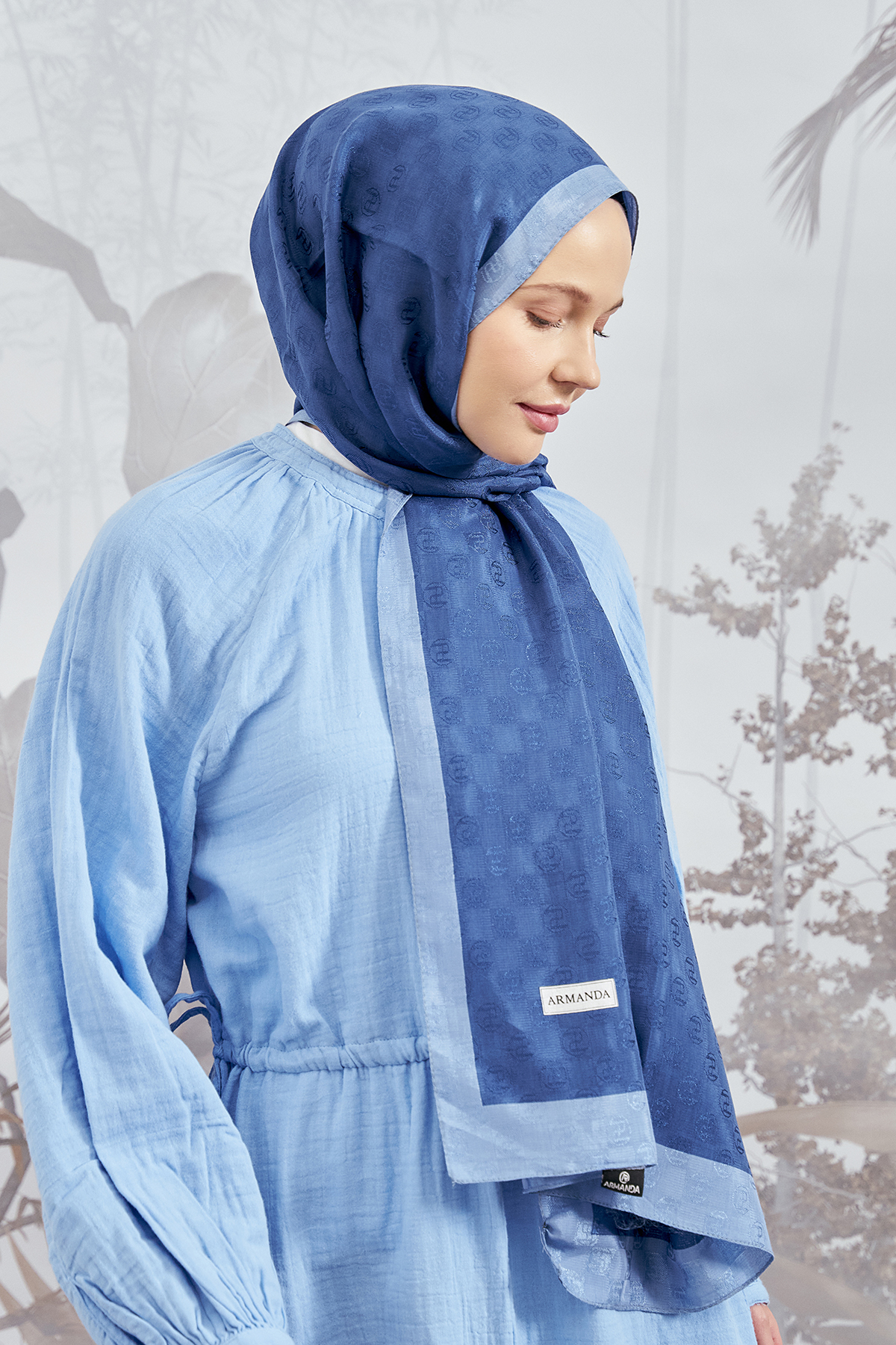 DAMA MONOGRAM ŞAL - ARMANDA