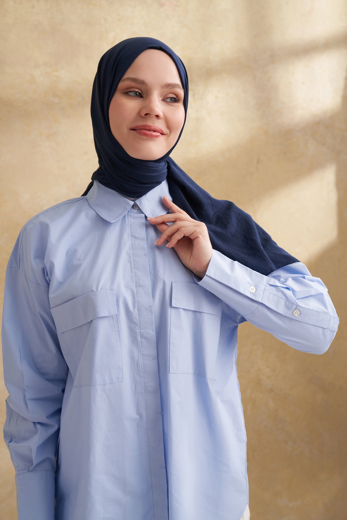 Rustik Pamuksu Şal - Armanda