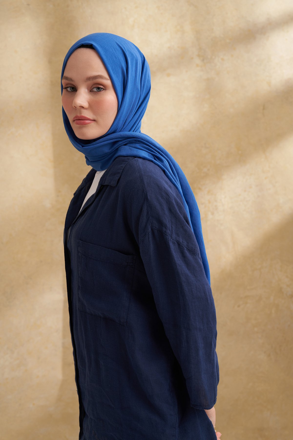 Rustik Pamuksu Şal - Armanda