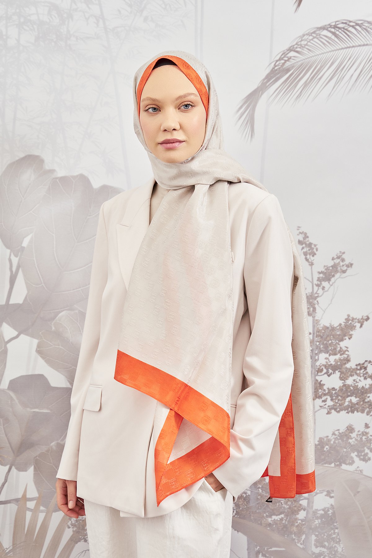 DAMA MONOGRAM ŞAL - ARMANDA