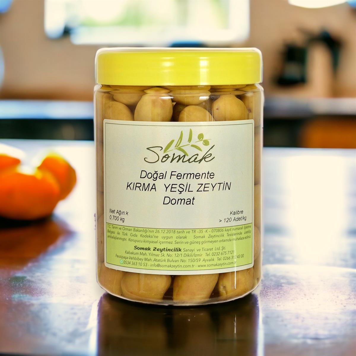 Domat Zeytin Somak Zeytincilik 700g