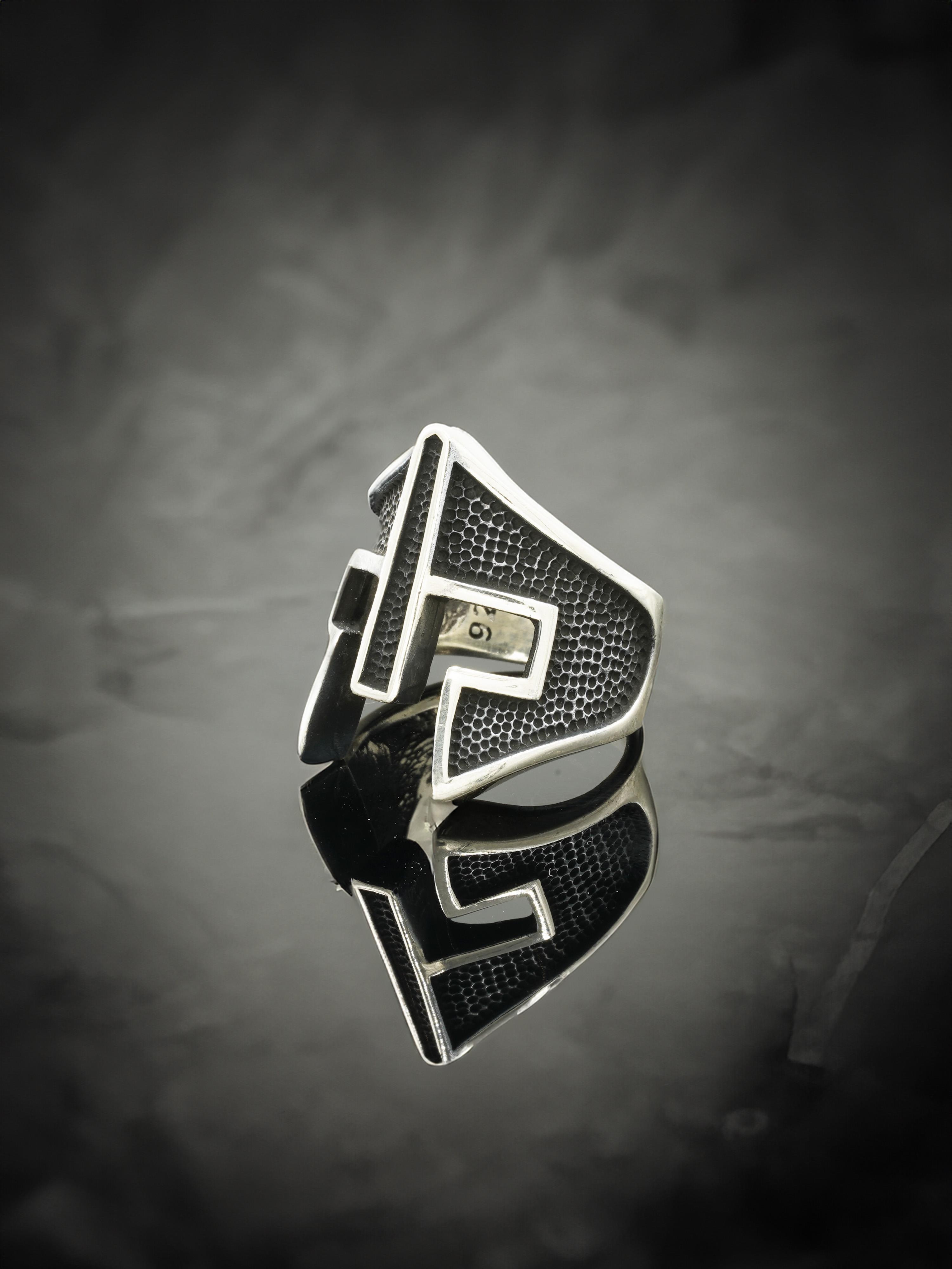 servet jewellery, erkek gladyator yüzük, lüks erkek gümüş yüzük ...