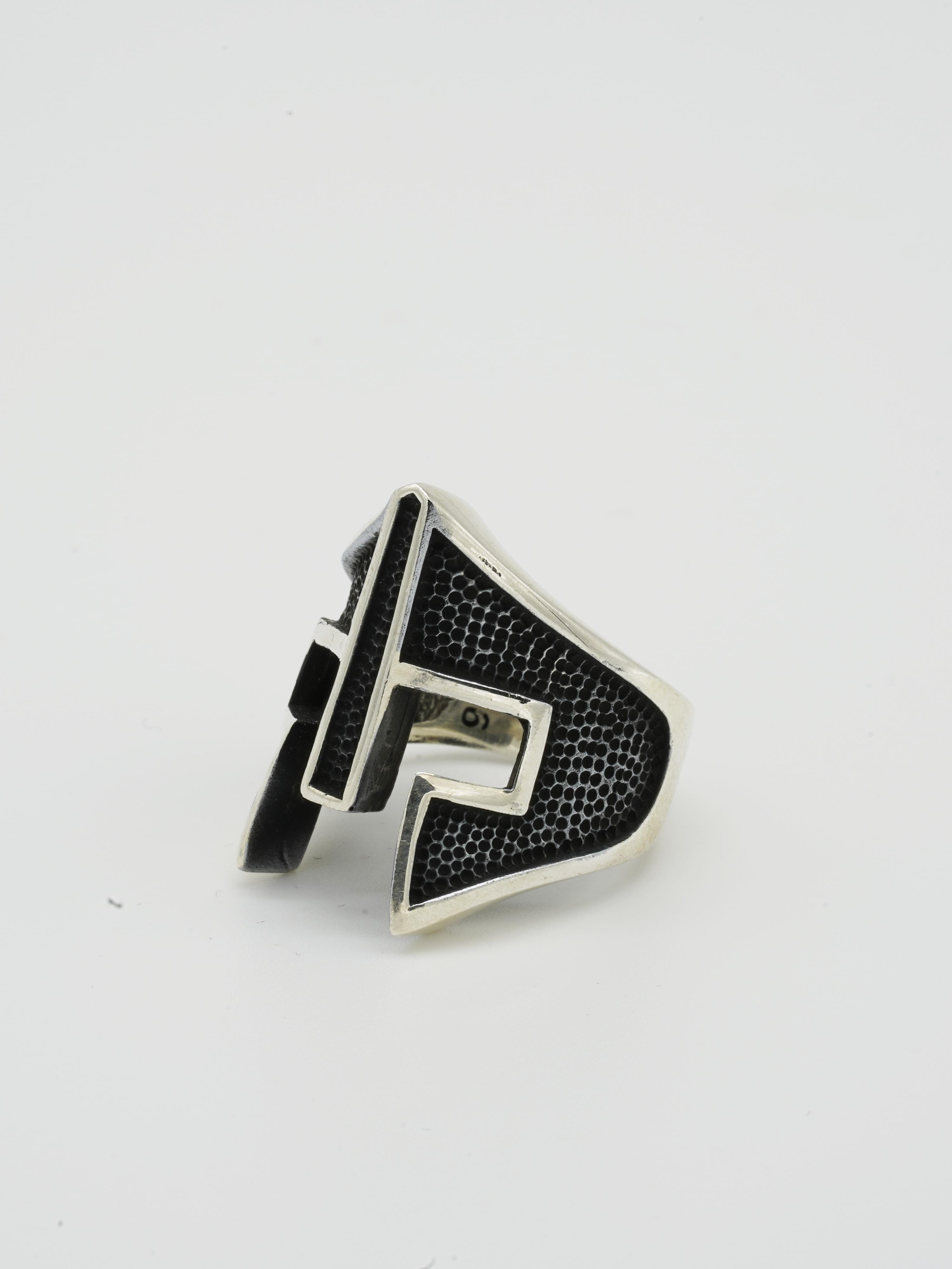 servet jewellery, erkek gladyator yüzük, lüks erkek gümüş yüzük ...