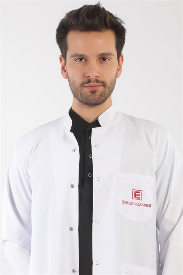 Eczane Logolu Önlük | Eczane Önlüğüne Logo ve İsim İşlemesi