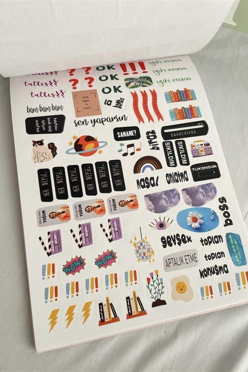 DIY Sticker Kitabı Bam