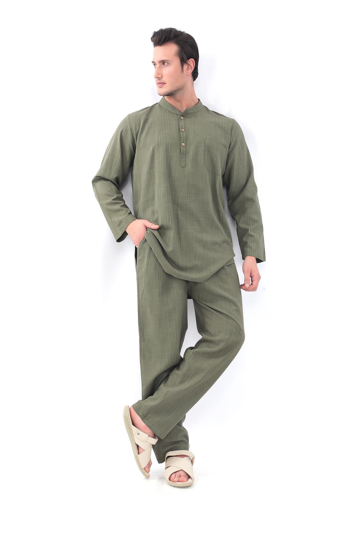 Umre Kıyafetleri ve Erkek Umre Takımı LÜX %100 Pamuk
