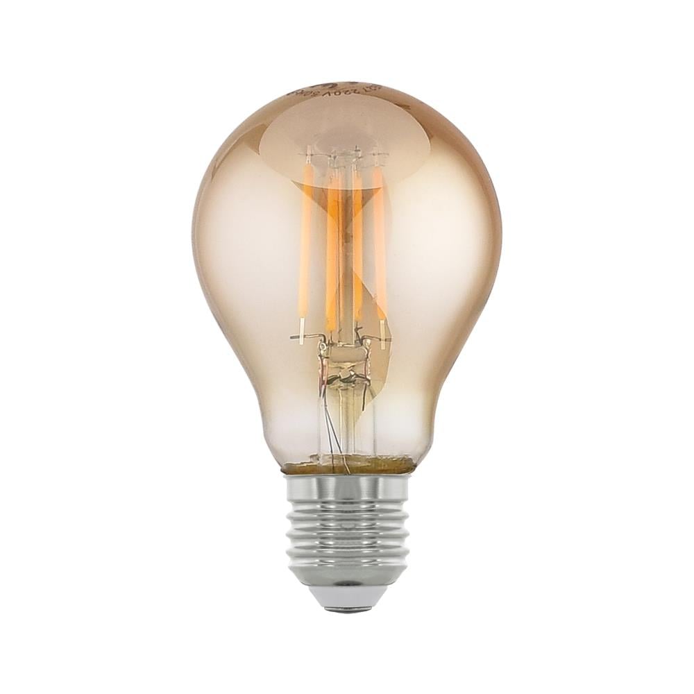 Led Lamp 4W 220V E27 Rustik LED Ampul A60 4A