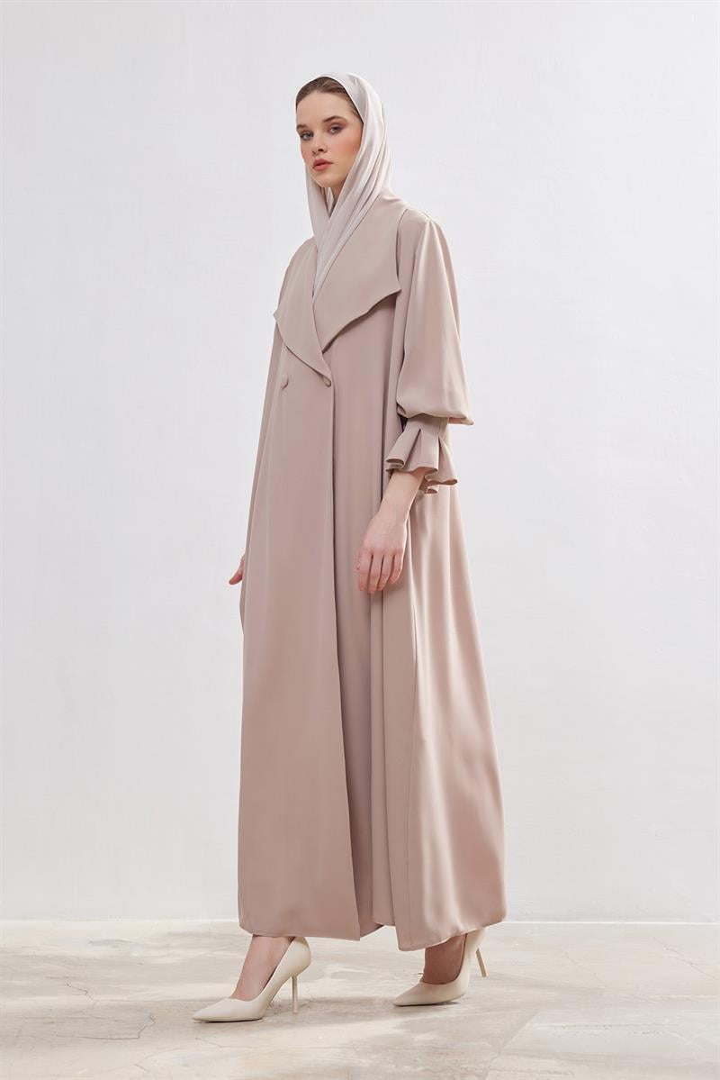 Rose Abaya-BEIGE