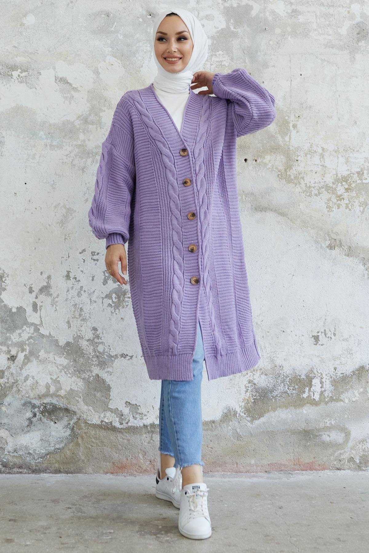 Cardigan lilac store