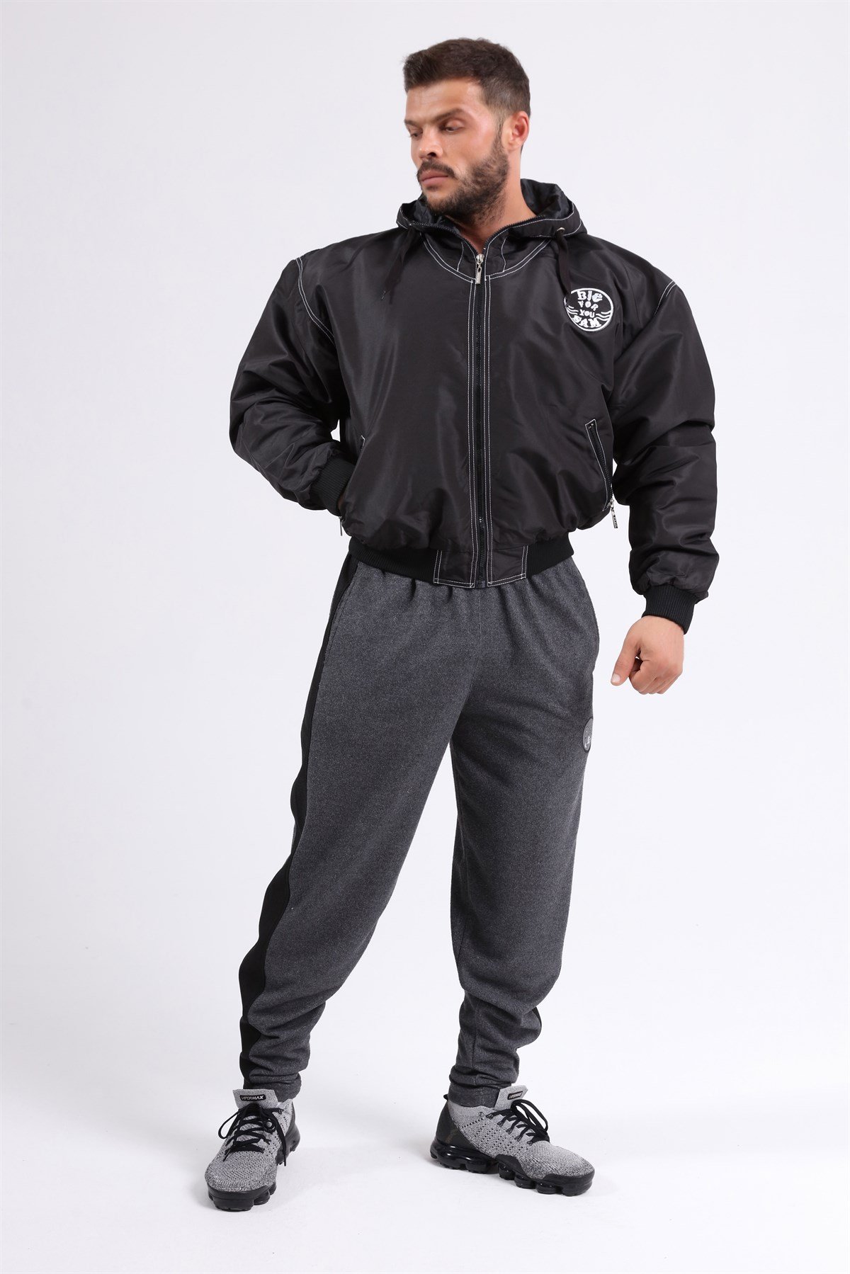 Bodybuilding Bomber Coat 4006