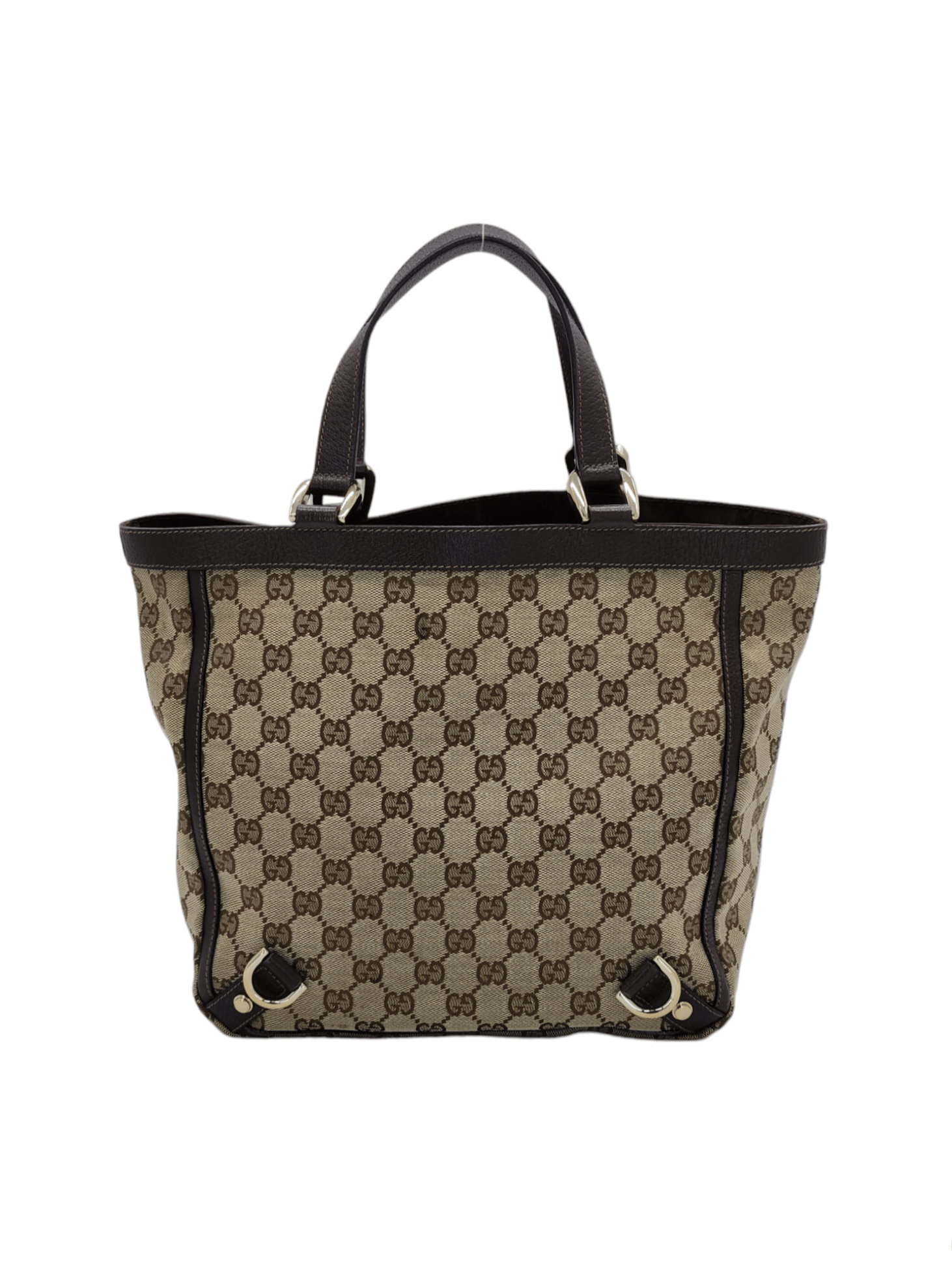 Gucci Beige Brown GG Canvas Abbey Tote Bag Fiyat