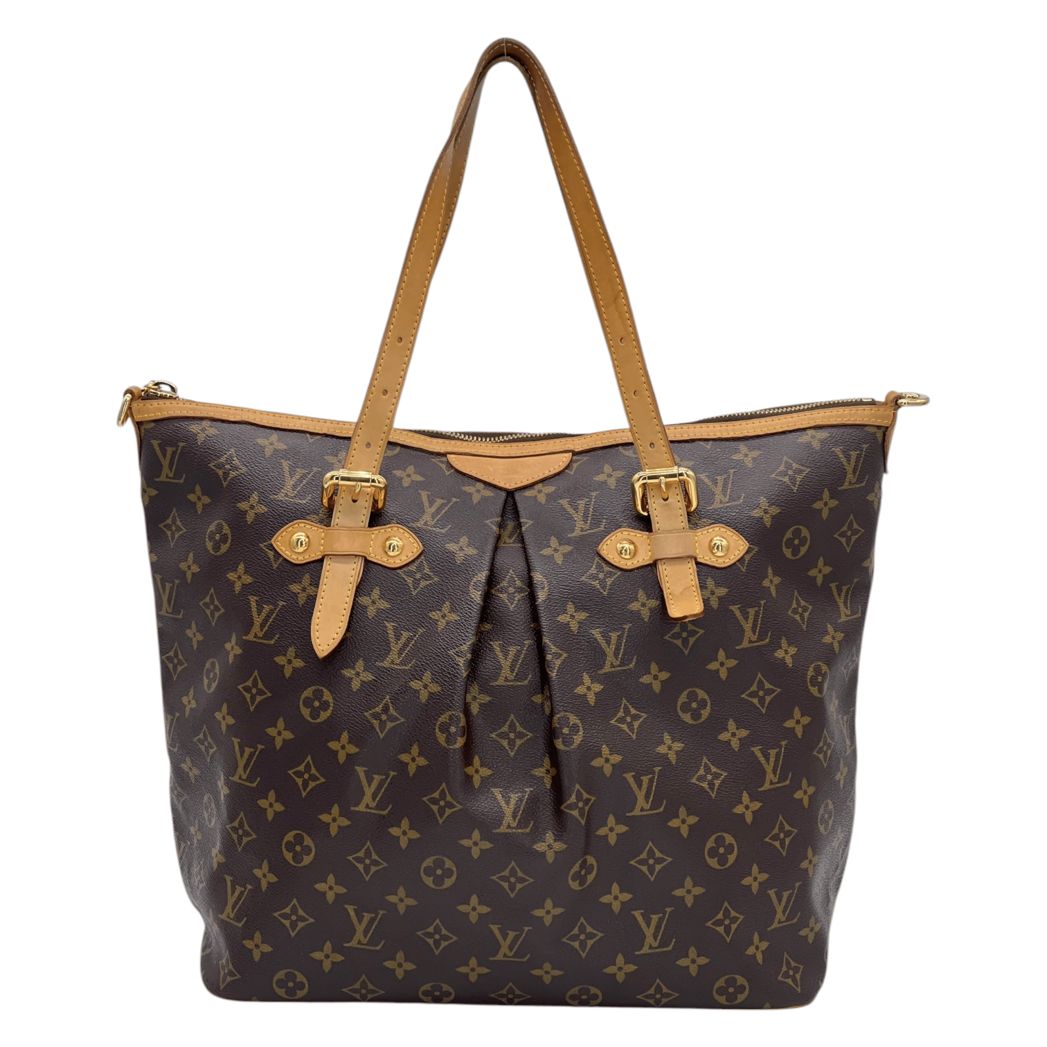 Louis Vuitton Monogram Canvas Leather Palermo GM Bag
