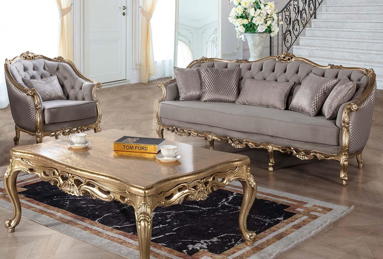 Dahlia Classic Sofa Set 3 1