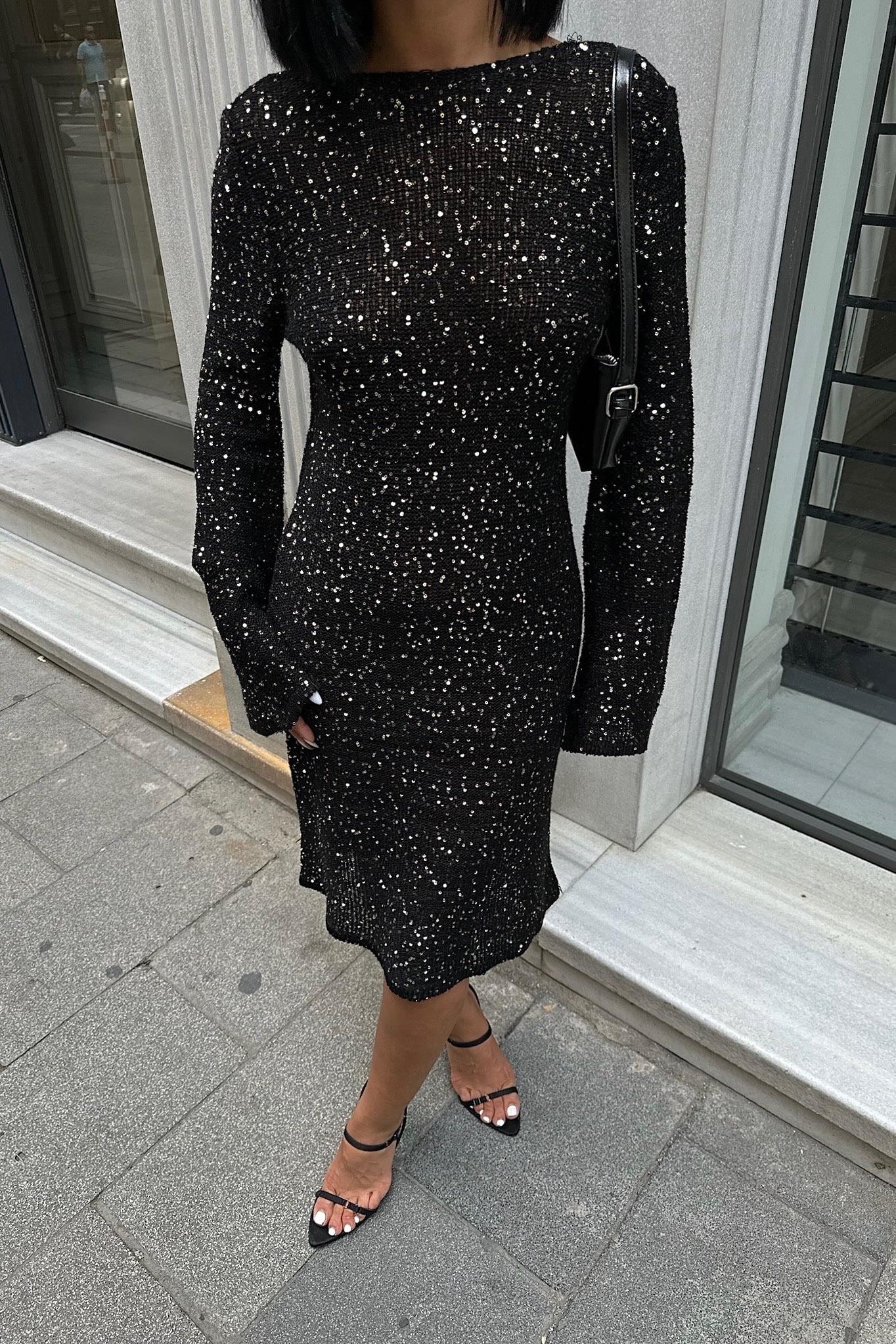 Lilian Sparkly Low-Rise Dress 2816