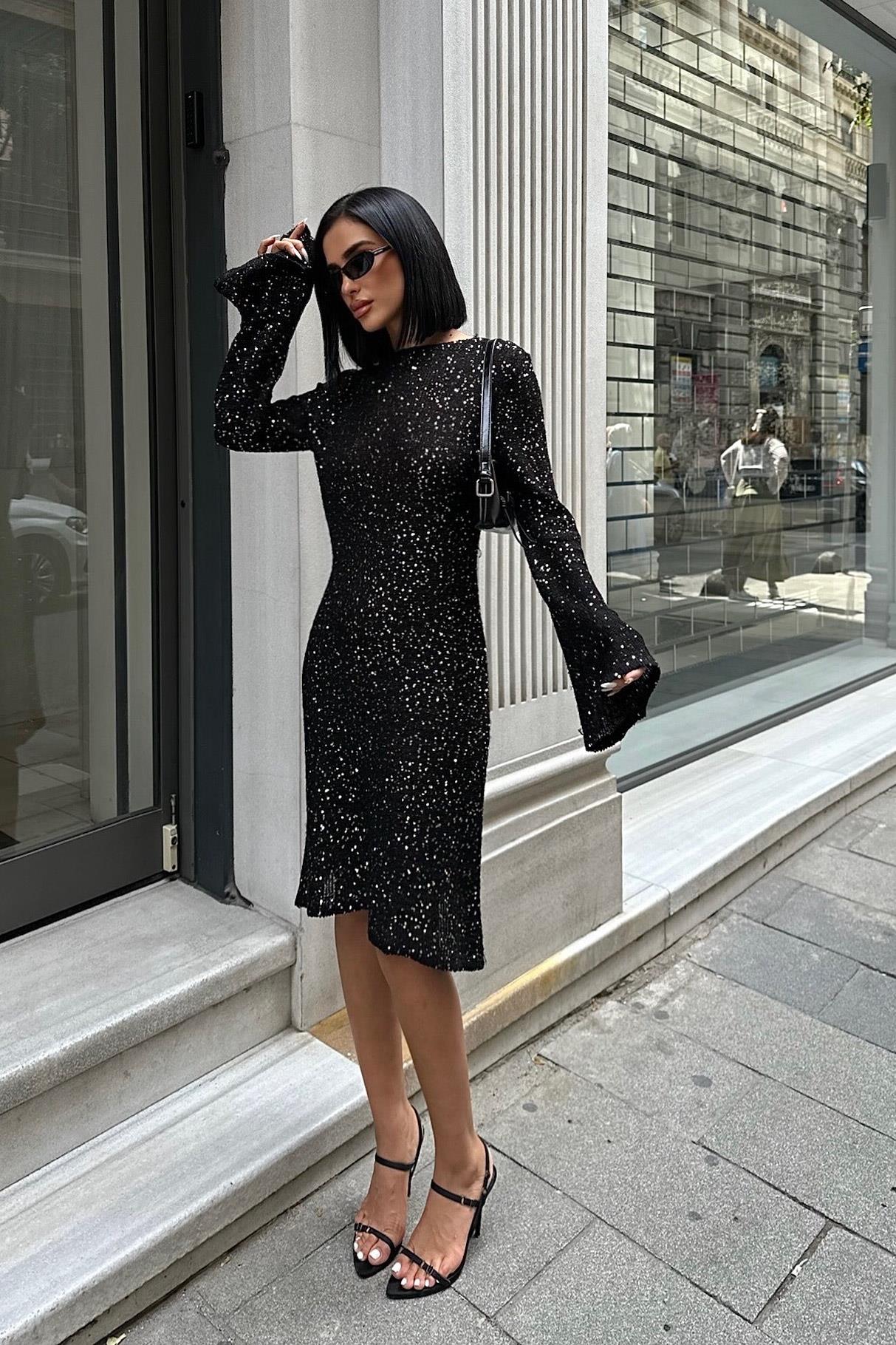 Lilian Sparkly Low-Rise Dress 2816