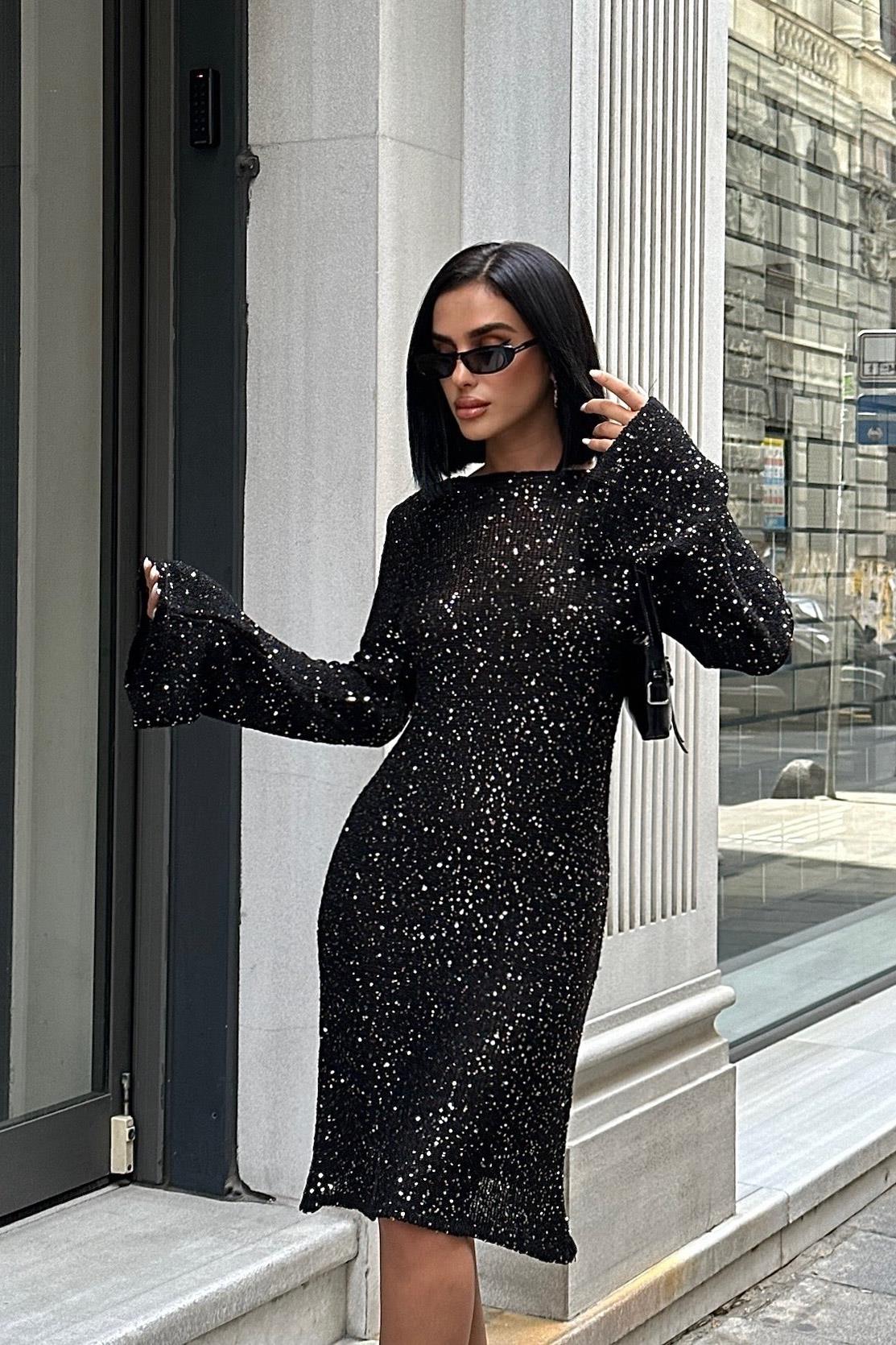 Lilian Sparkly Low-Rise Dress 2816