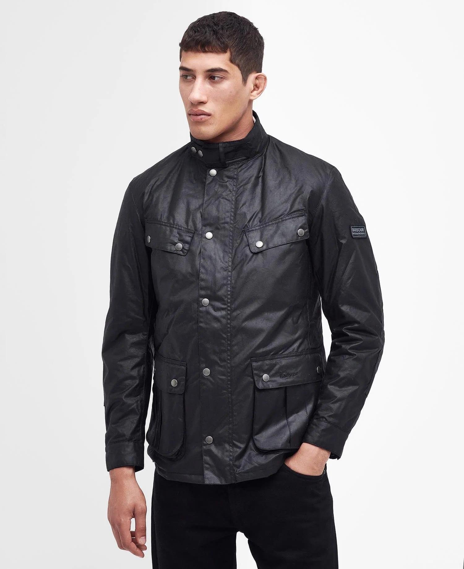 B.Intl Duke Yağlı Ceket BK91 Black B.Intl Duke Yağlı Ceket BK91 Black