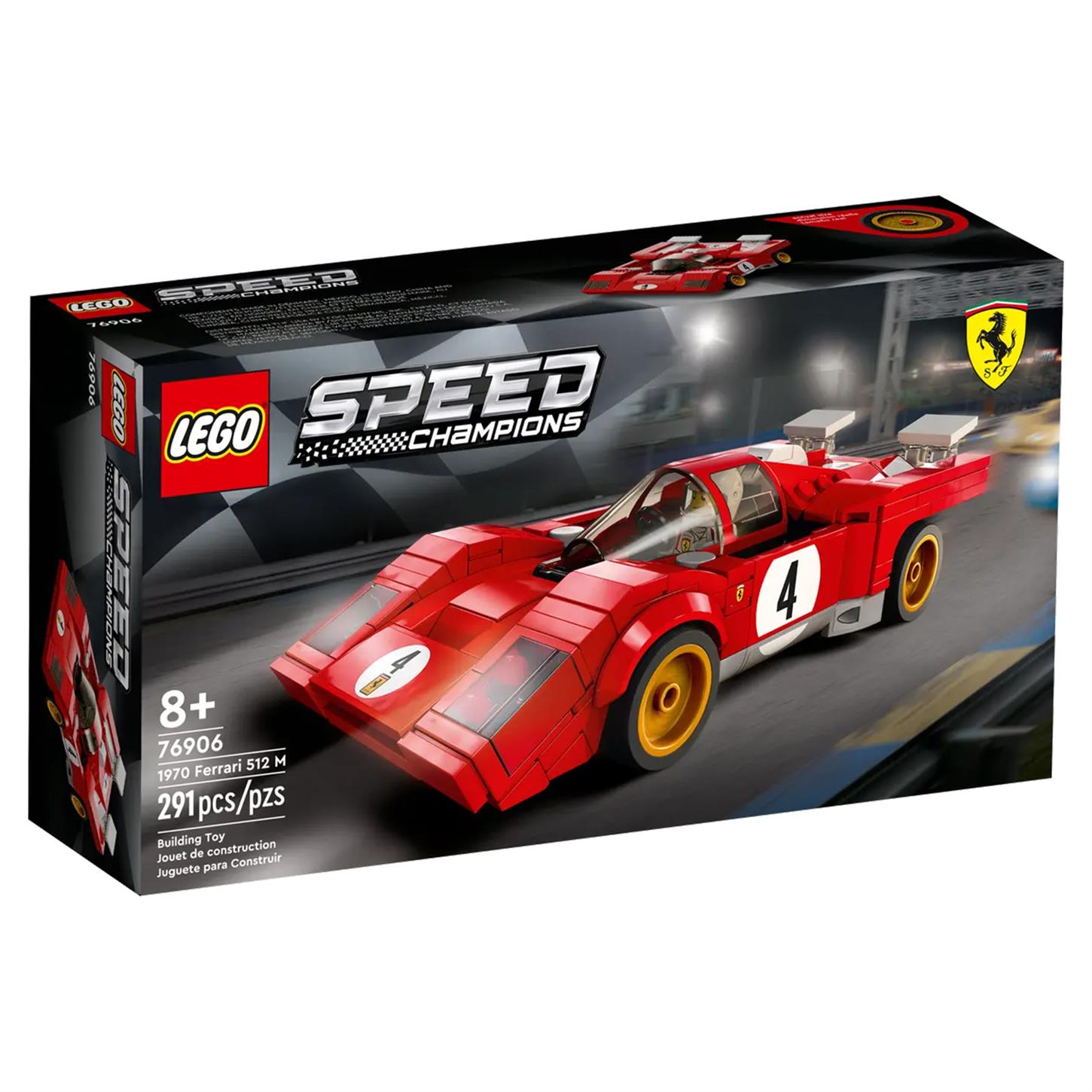 Lego Speed Champions 1970 Ferrari 512M 291 Parca 76906