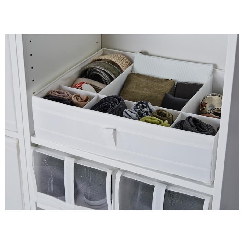 Ikea Skubb Bolmeli Kutu Beyaz 44x34x11 Cm 10185593
