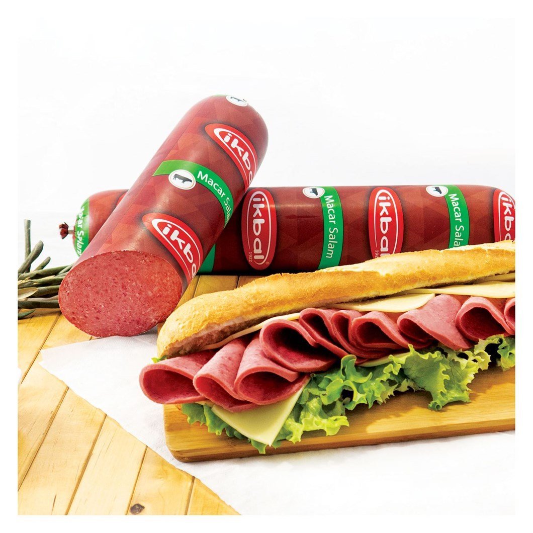 Beef Hungarian Block Salami - 1000 gr