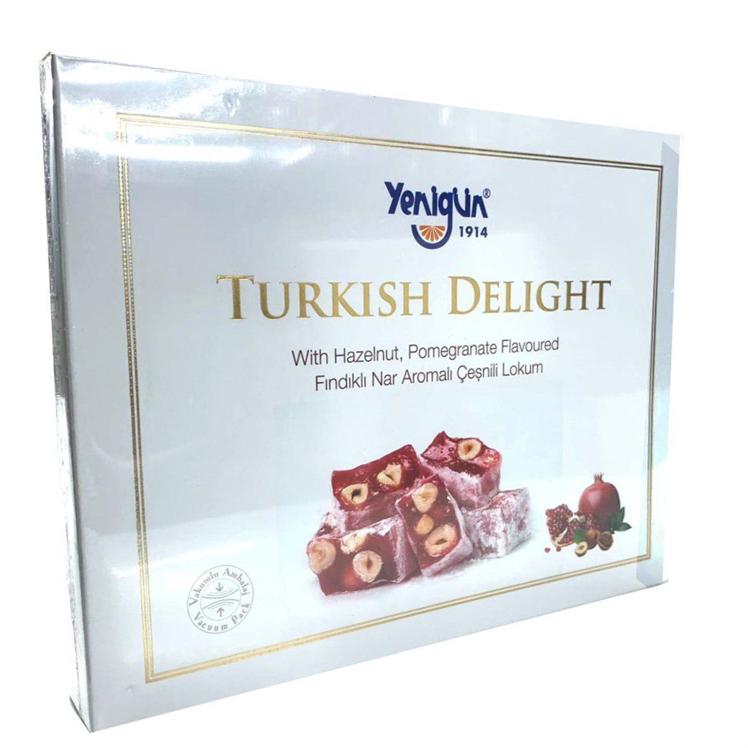 Turkish Delight with Pomegranate and Hazelnut