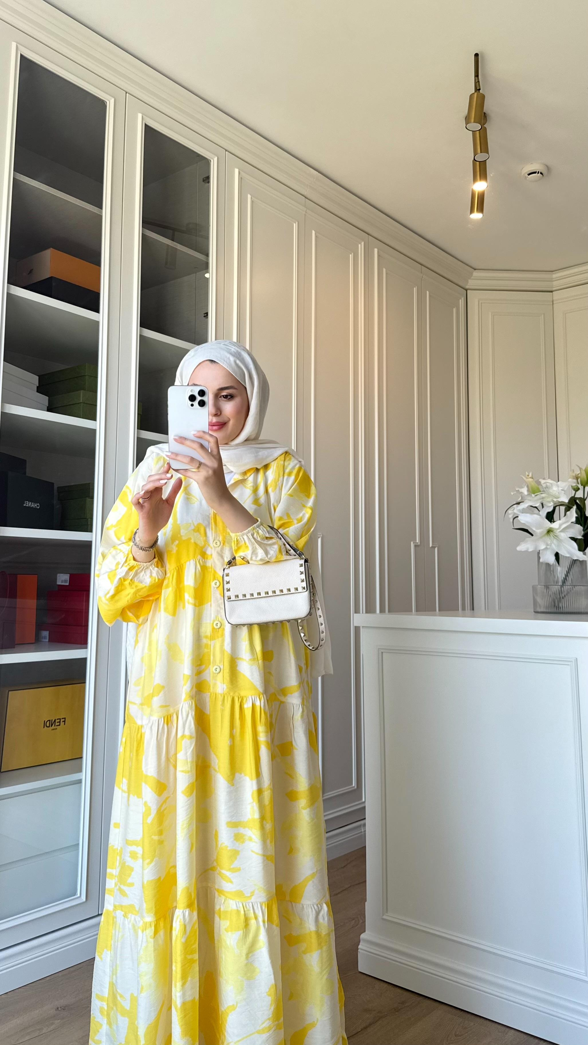 Sely Vual Elbise Sarı