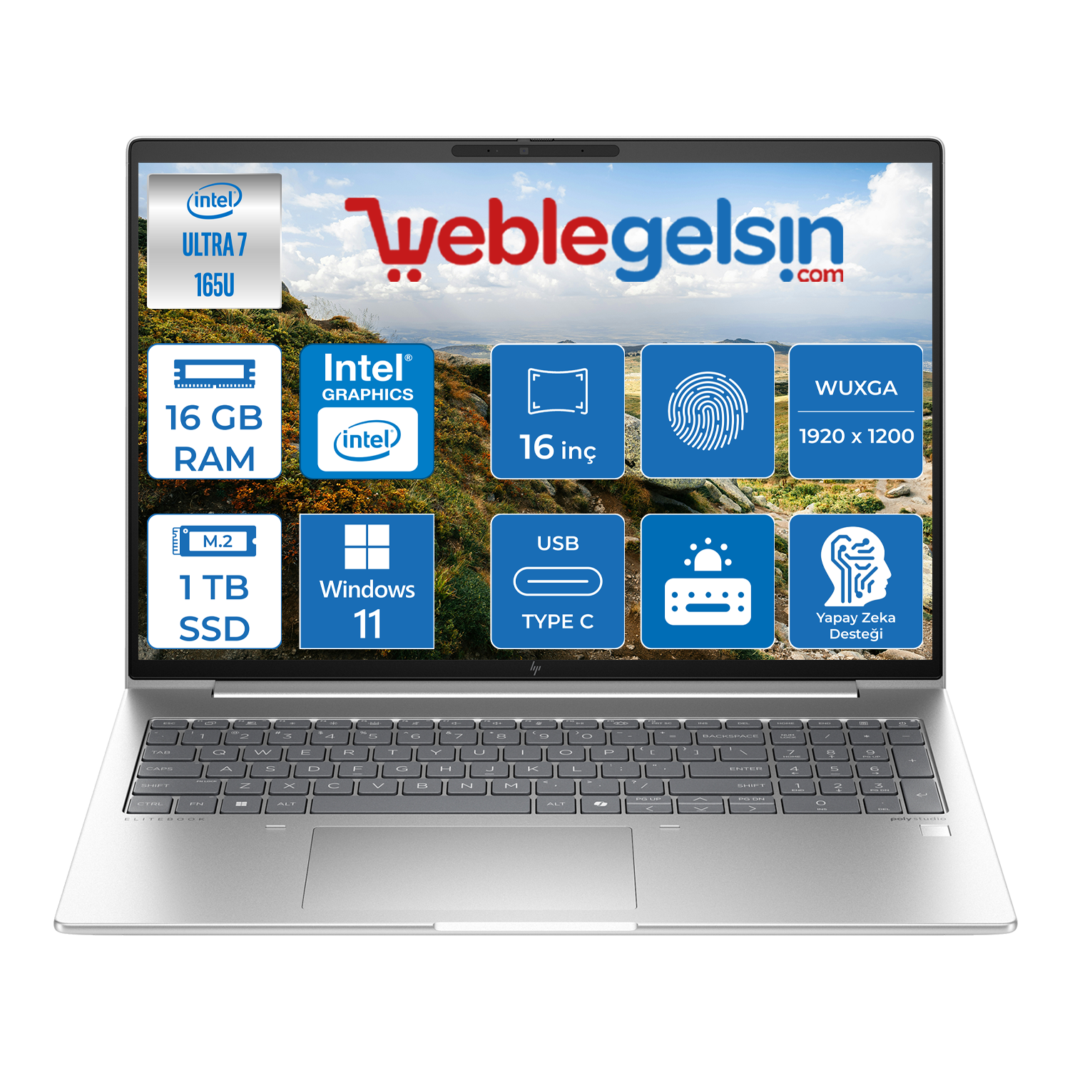 Hp Elitebook 660 G11 Intel Core Ultra 7 165U DDR5 16GB 1TB SSD Intel ...