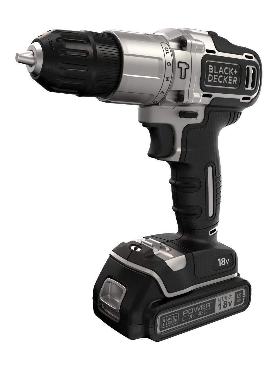BLACK DECKER BDCHD18SC2K-QW 18 V 1.5 Ah Çift Akülü Darbeli Matkap