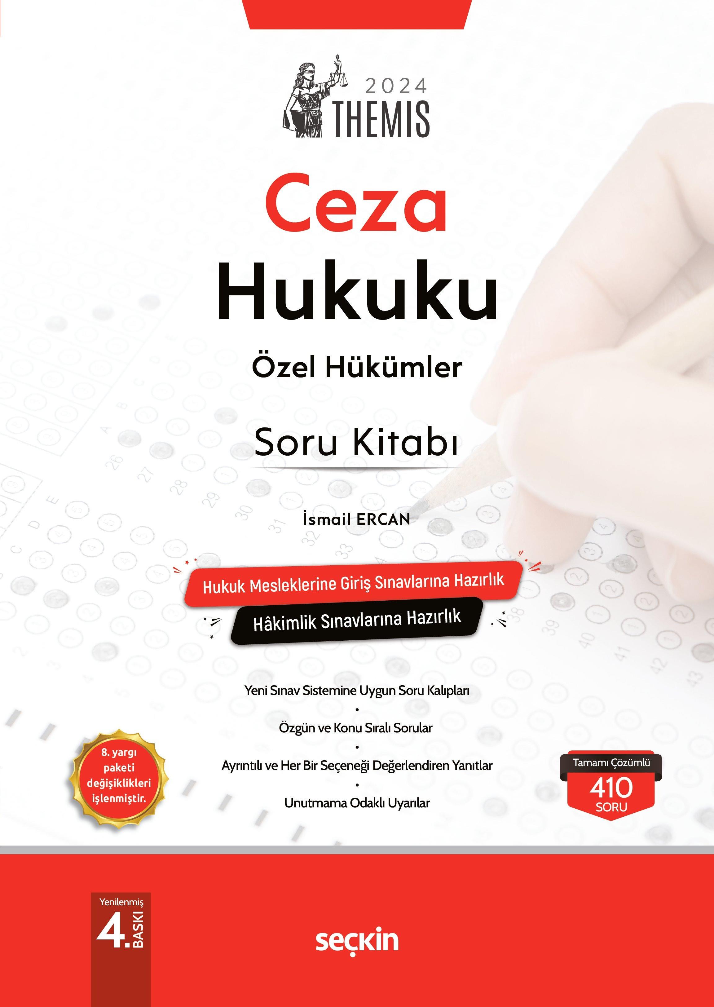 THEMIS - Ceza Hukuku Özel Hükümler Soru Kitabı, İsmail Ercan - Kitap