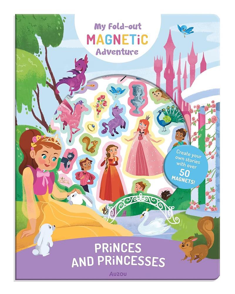 My Fold-Out Magnetic Adventure - Princes And Princ - Çocuk Kitabı - Racuun