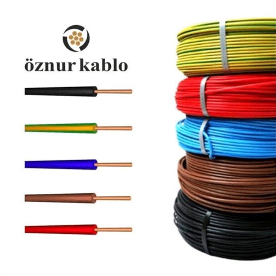 ÖZNUR KABLO ÖZNUR-NYAFHF059 1X1 NYAF HF KABLO BEYAZ