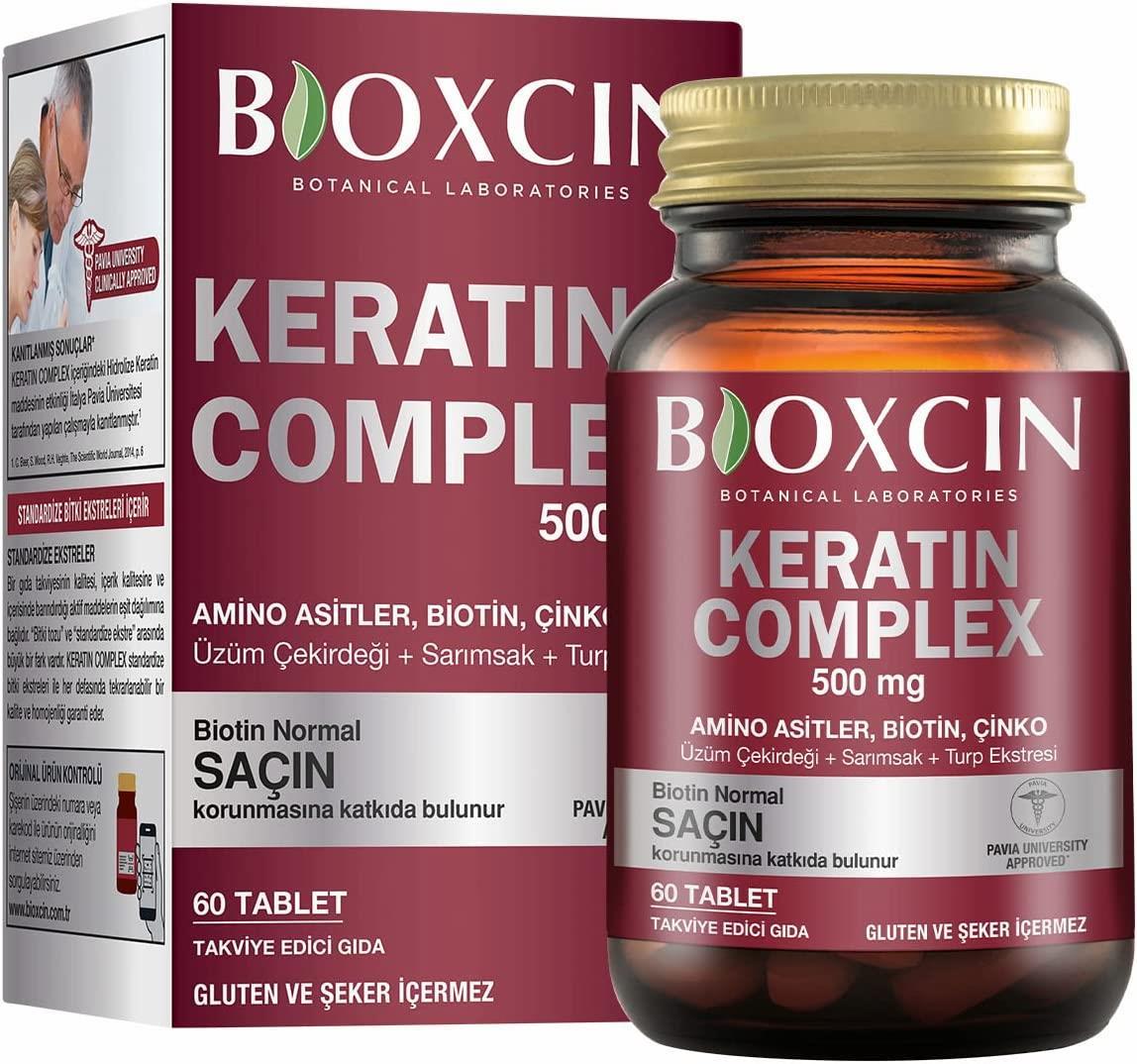 Bioxcin Keratin Complex 500 Mg 60 Tablet