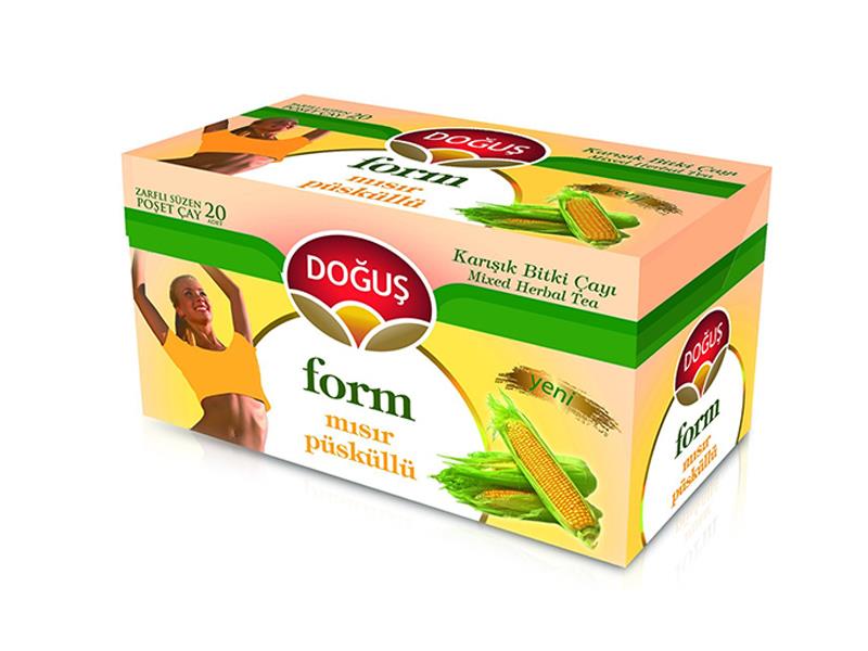 Doğuş Form Karışık Bitki Çayı Mısır Püsküllü 20'li Poşet | ID4117
