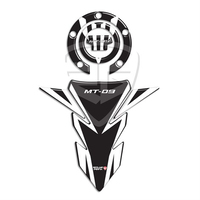 Yamaha MT 09 Tank Pad Depo Kapak Pad Beyaz Siyah