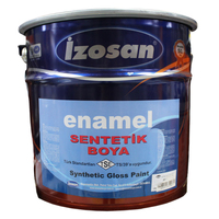 İzosan Enamel Sentetik Yağlı Boya Açık Gri (18Kg) - 7Kat