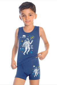 Erkek Çocuk Atlet Boxer Likralı | Öts İç Giyim