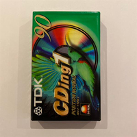 TDK CDING1 90 - BOŞ KASET AMBALAJINDA