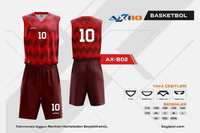 Dijital Basketbol Formaları | Axi10 AX-B02 Dijital Basketbol Forma Takımı Fiyat ve Özellikleri