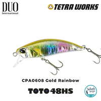 Duo Tetra Works Toto 48HS CPA0608 Gold Rainbow