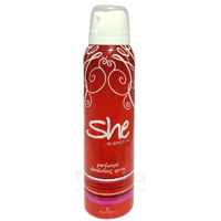 SHE DEODORANT 150 ML RED