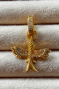 Takıştır Bijuteri Online | Altın Renk Kuş Figürlü Ajda Charm