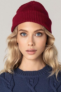 Takıştır Bijuteri Online | Bordo Renk Bere/ Şapka