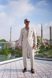 SPANISH COLLAR SAFARI SUIT