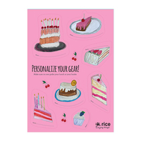 Rice Stickers Lunchbox Sweet Cake