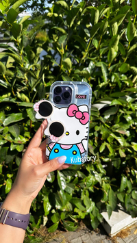 Hello Kitty Popsocketli İphone Telefon Kılıfı