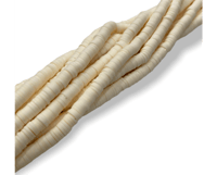 Fimo Boncuk Dizi Koyu Krem | aktashobi