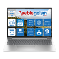 Hp Elitebook 660 G11 Intel Core Ultra 7 165U DDR5 64GB 4TB SSD Intel® Aı Boost 16" Wuxga IPS ...