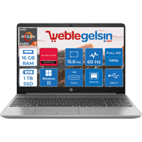 Hp 255 G9 Amd Ryzen 3 5425U 16GB 1TB SSD 15.6" FHD Windows 11 Pro ...