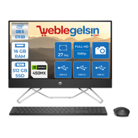 Hp 27-CB1013NT Intel® Core™ i5-1235U 16GB 512GB SSD 27" FreeDos Aıo ...